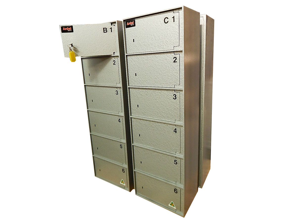 Pistol Safes: Multi Tier Modular Pistol Safes Category H